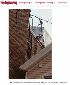 Fire Escape Safety & Education | National Fire Escape Association